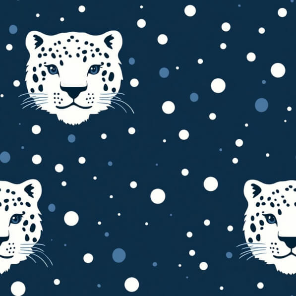 Download Artistic Pattern of Snow Leopards Patterns Online - Creative ...
