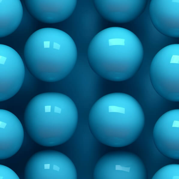 Download Glossy Blue Spheres on Dark Background Patterns Online ...