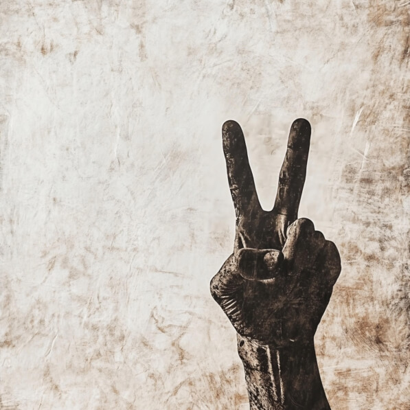 Download Peace Sign Hand Gesture Backgrounds Online - Creative Fabrica