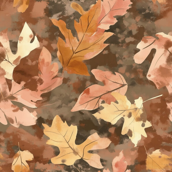 Download Autumn Leaves on Earthy Background Patterns Online - Creative ...