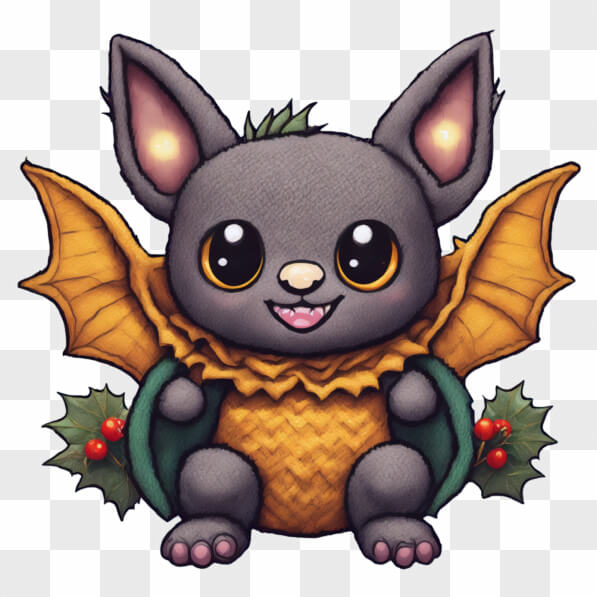 Baixe Personagem de Morcego de Desenho Animado Fofo para Feriados ...
