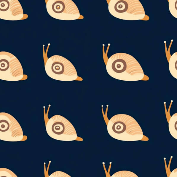 Download Cartoon Snails Pattern Patterns Online - Creative Fabrica