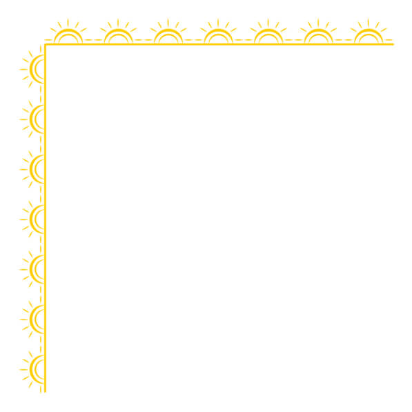 Download Decorative Sun Border Pattern Borders & Corners Online ...