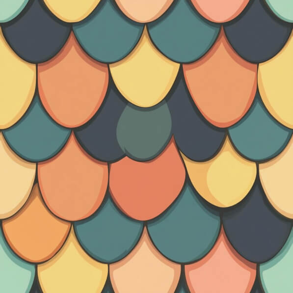 Download Colorful Scaled Pattern Patterns Online - Creative Fabrica