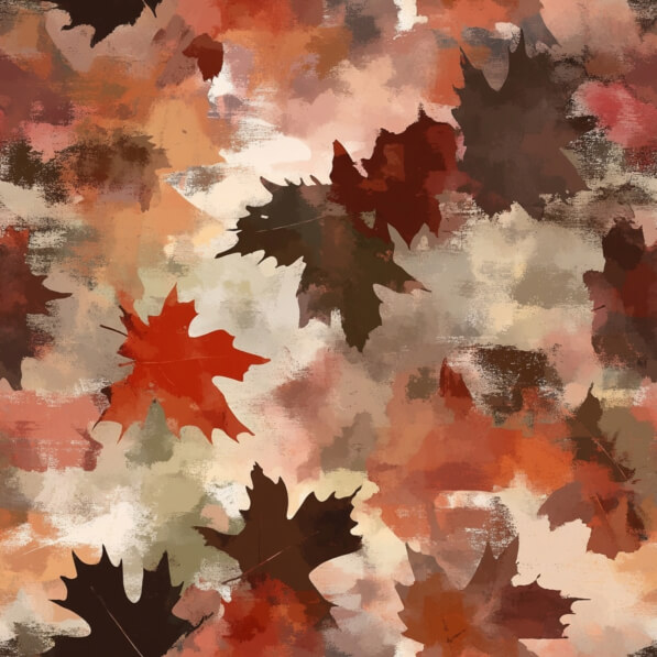 Download Autumn Leaves Abstract Art Patterns Online - Creative Fabrica