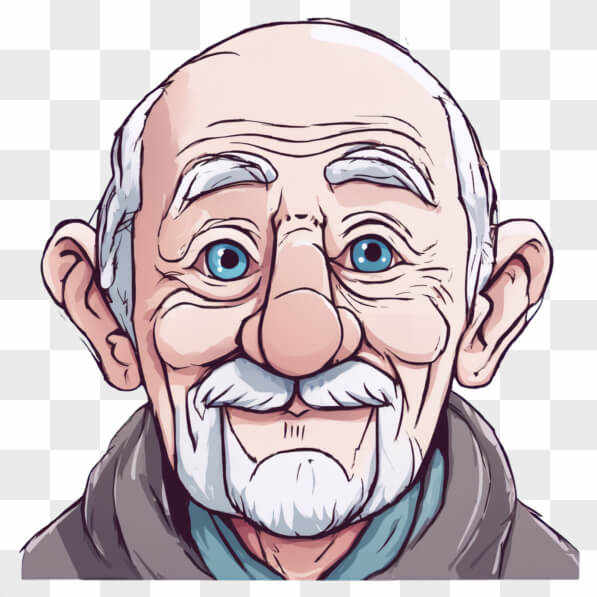Download Cheerful Elderly Cartoon Character Cartoons Online - Creative ...