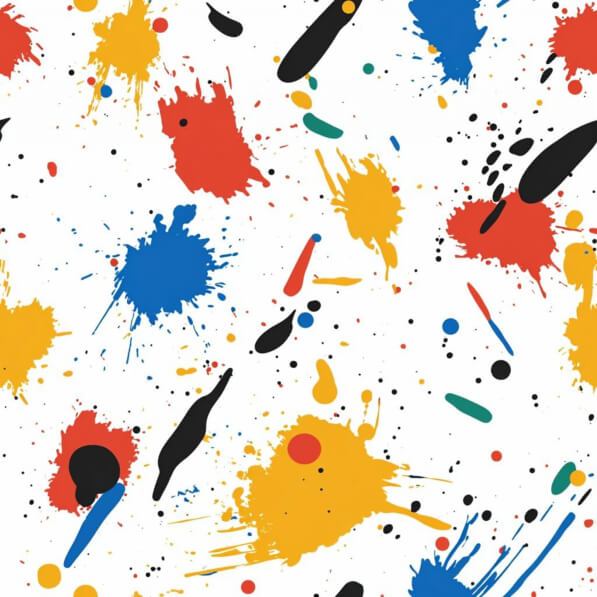 Download Colorful Abstract Paint Splatter Design Patterns Online ...