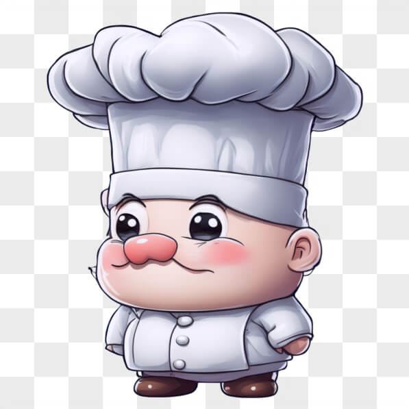 Download Cheerful Cartoon Chef Character Cartoons Online - Creative Fabrica