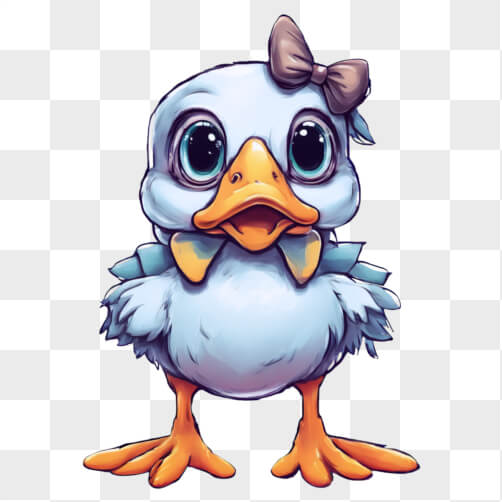 Descarga Patito de Dibujos Animados Juguetón con Gafas Cartoons En ...