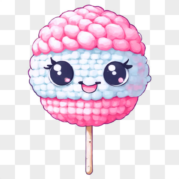 Descarga Personaje de algodón de azúcar Kawaii Kawaii En Línea ...