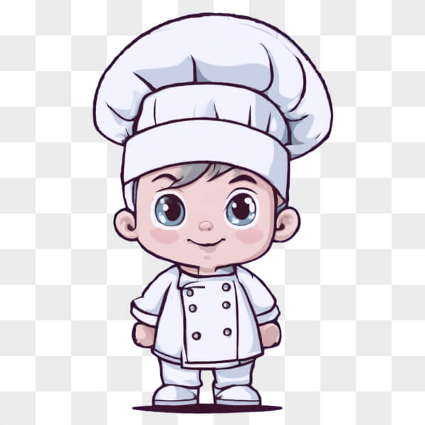 Download Cartoon Young Chef Cartoons Online - Creative Fabrica