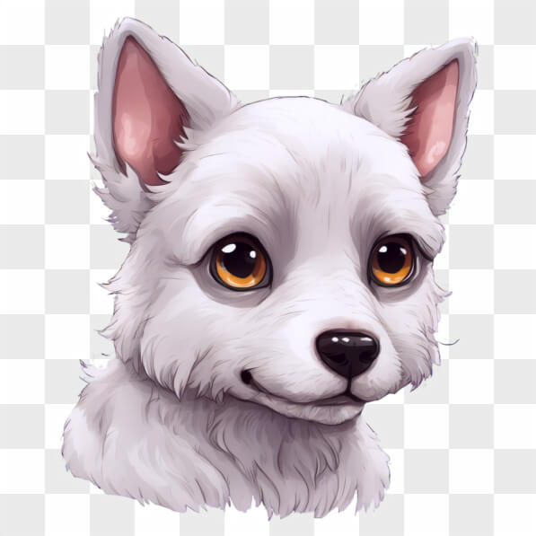 Descarga Perro blanco de dibujos animados lindo Cartoons En Línea ...