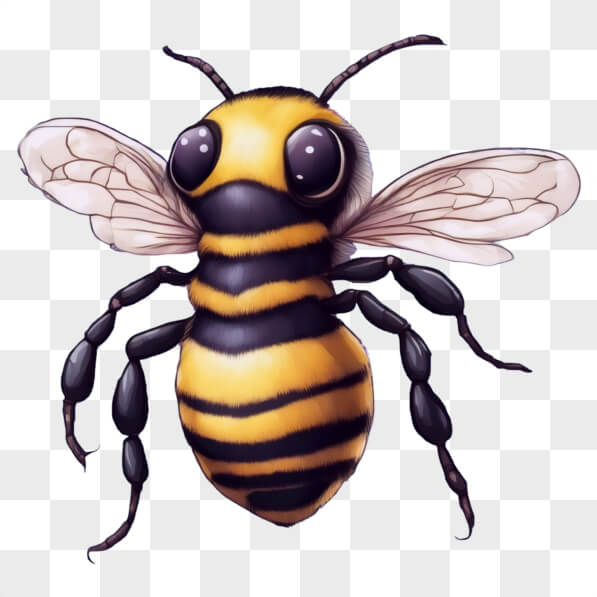 Download Cartoon Bee Character Cartoons Online - Creative Fabrica