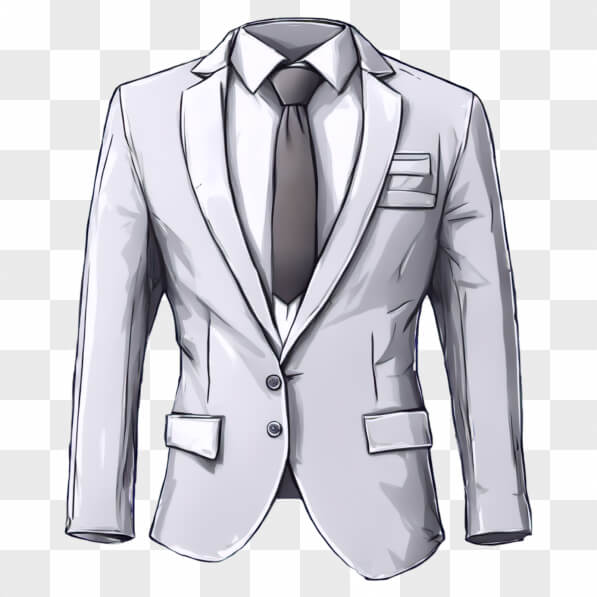 Download Stylish White Suit Cartoons Online - Creative Fabrica