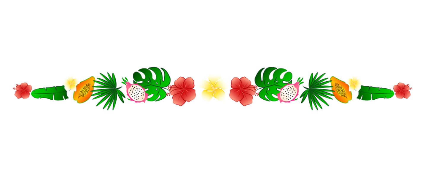 Download Tropical Floral Border Design Borders & Corners Online ...