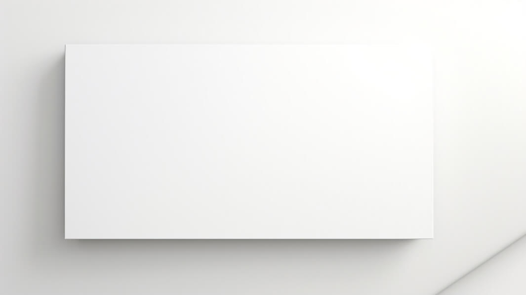 Descarga Rectángulo blanco minimalista sobre fondo gris claro Mockups ...