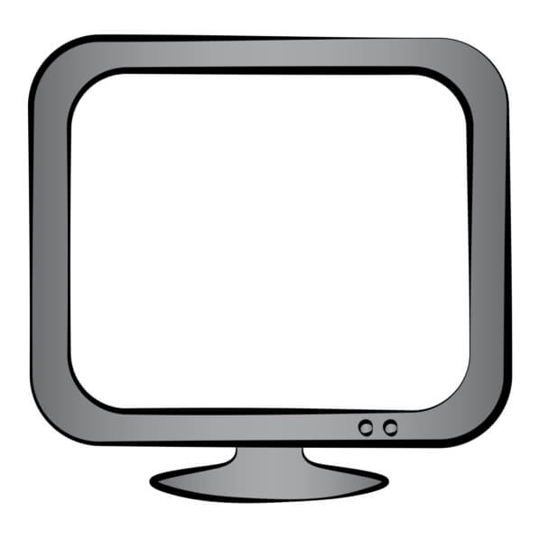 Download Stylized Computer Monitor Frames Online - Creative Fabrica