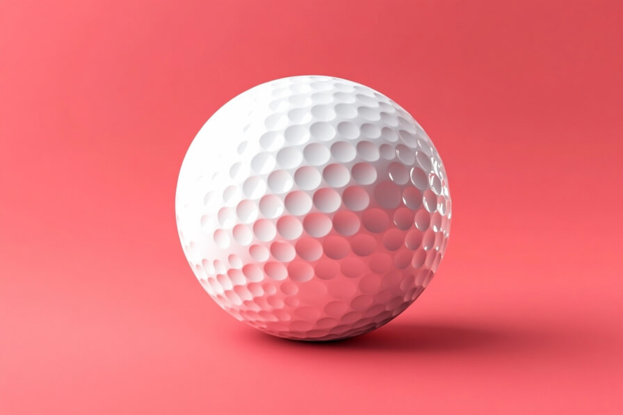 Download Golf Ball on Coral Background Mockups Online - Creative Fabrica