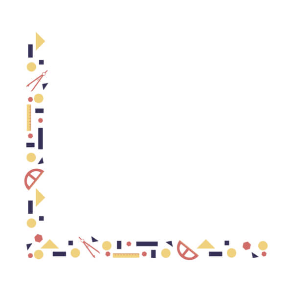 Descarga Borde de Formas Geométricas Coloridas Bordes y Esquinas En ...