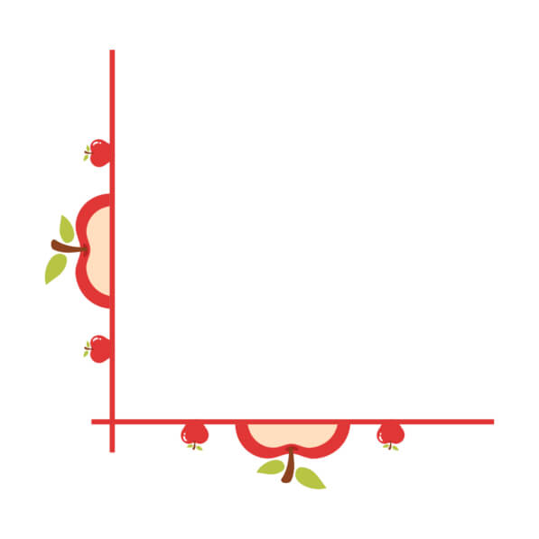 Descarga Diseño abstracto con manzanas Bordes y Esquinas En Línea ...
