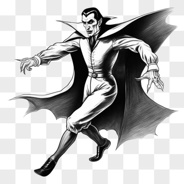 Download Stylized Vampire Illustration Sketches Online - Creative Fabrica