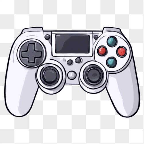 Download Colorful Video Game Controller Art Cartoons Online - Creative ...