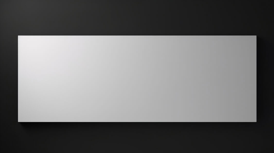 Descarga Panel blanco minimalista sobre fondo negro Mockups En Línea ...