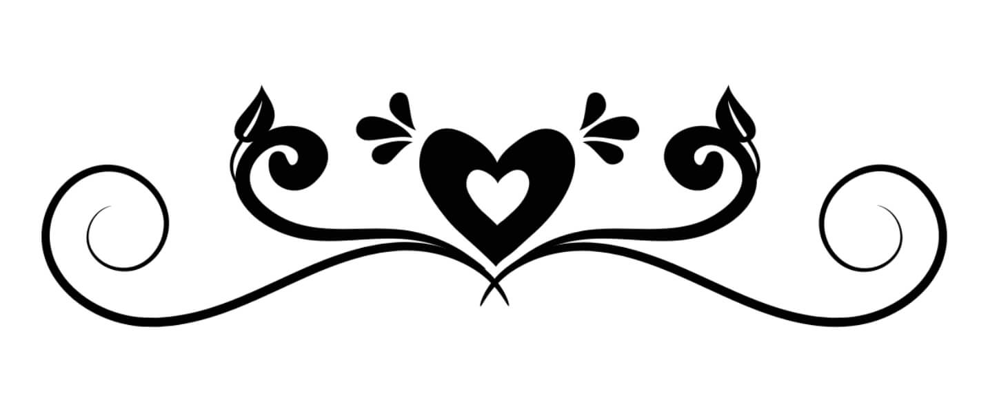 Download Decorative Heart Border Design Borders & Corners Online ...