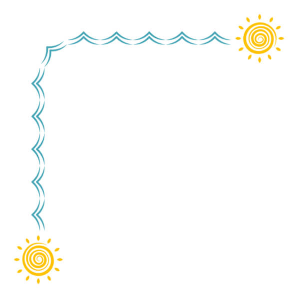 Download Sunny Wavy Background Design Borders & Corners Online ...