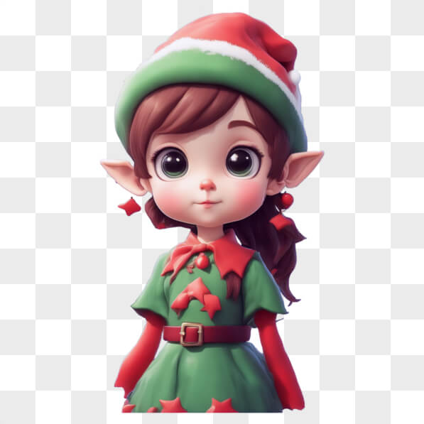 Download Cute Animated Elf Character Cartoons Online - Creative Fabrica