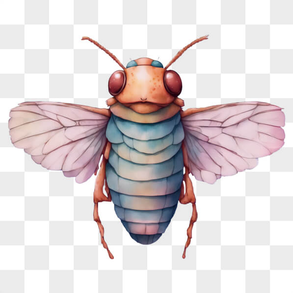 Baixe Ilustração Artística de Cigarra Cartoons - Creative Fabrica