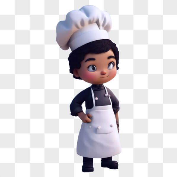 Download Young Chef Character Cartoons Online - Creative Fabrica