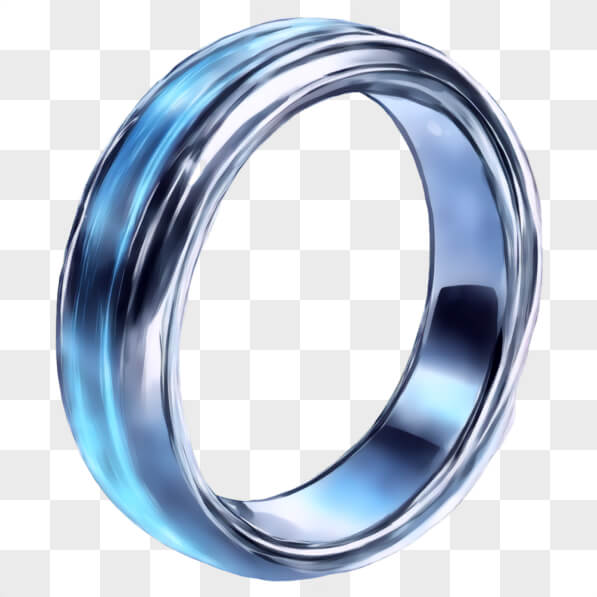 Download Sleek Modern Ring with Blue Accents Cartoons Online - Creative ...