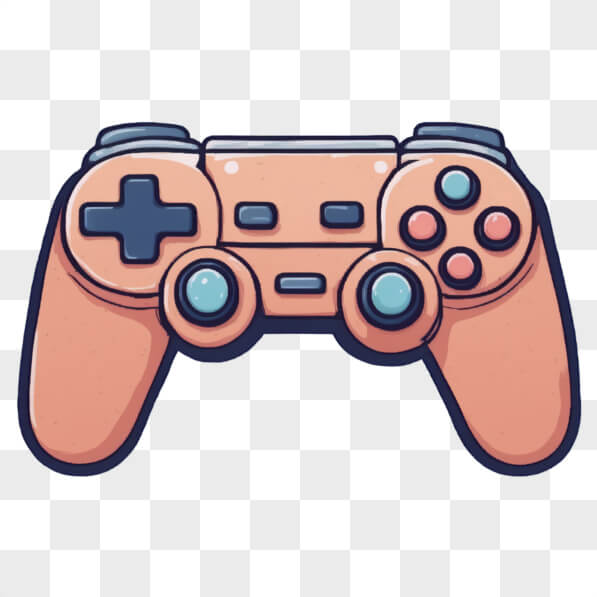 Download Cartoon-Style Video Game Controller Cartoons Online - Creative ...