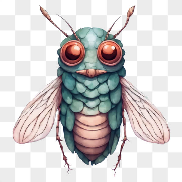 Baixe Ilustração de Cigarra Caprichosa Cartoons - Creative Fabrica