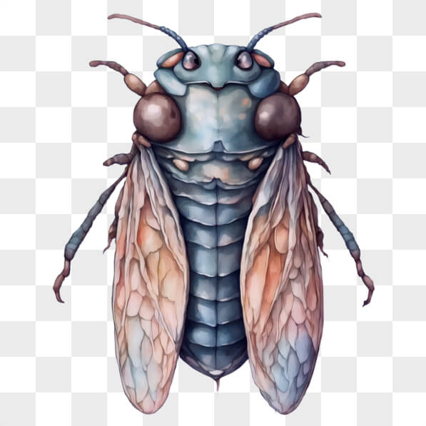 Baixe Ilustração de uma Cigarra Cartoons - Creative Fabrica