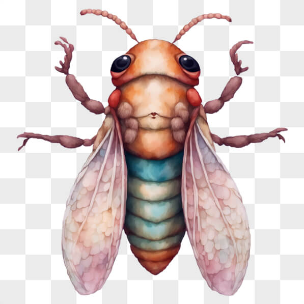 Descarga Ilustración de Cigarra Colorida Cartoons En Línea - Creative ...