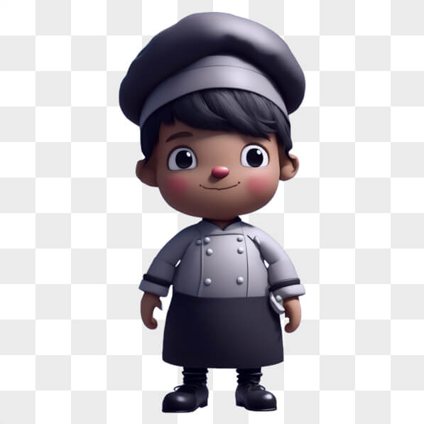 Download Cute Animated Chef Character Cartoons Online - Creative Fabrica