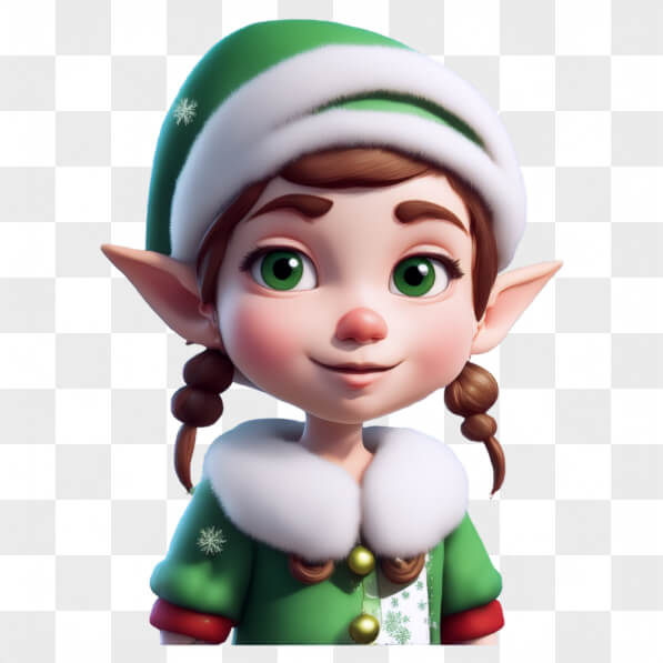 Download Cheerful Animated Elf Character Cartoons Online - Creative Fabrica
