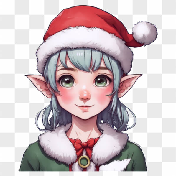 Download Cheerful Holiday Elf Cartoons Online - Creative Fabrica