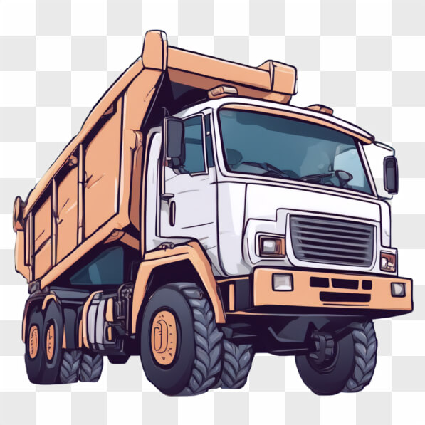 Descarga Camión de volteo estilo caricatura Cartoons En Línea ...