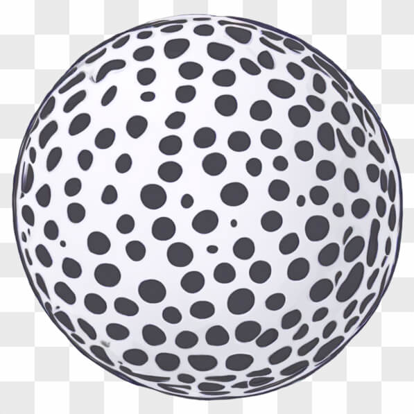 Download Spherical Object with Black Dots Cartoons Online - Creative ...