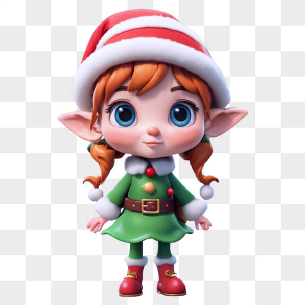 Download Cheerful Animated Elf Character for Holidays Cartoons Online ...