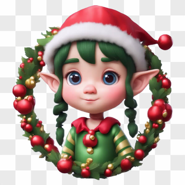 Download Cheerful Elf Character for Holidays Cartoons Online - Creative ...