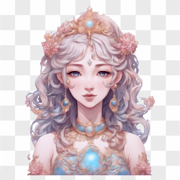 Descarga Retrato de personaje de fantasía Cartoons En Línea - Creative Fabrica