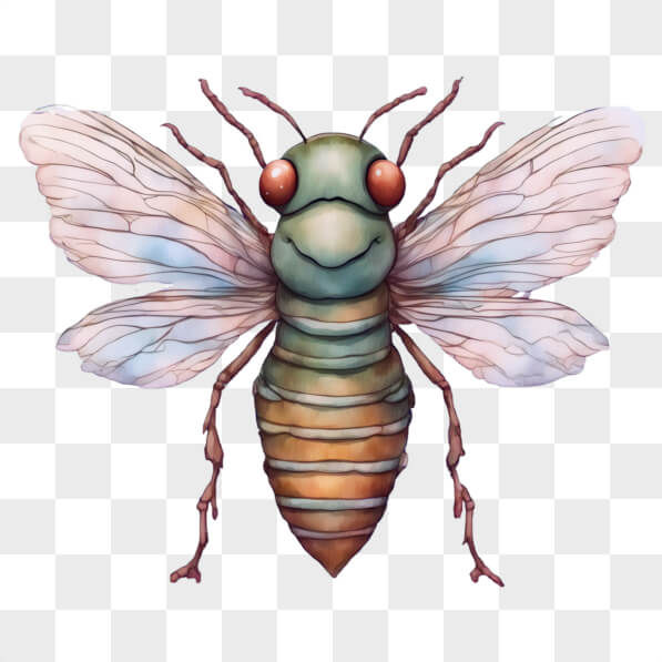 Descarga Ilustración de Cigarra Caprichosa Cartoons En Línea - Creative ...