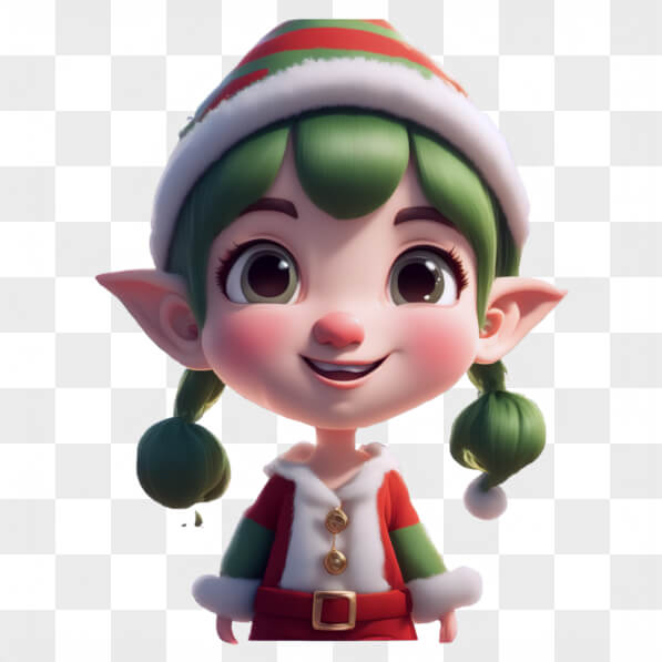 Download Cheerful Cartoon Elf for Holidays Cartoons Online - Creative ...
