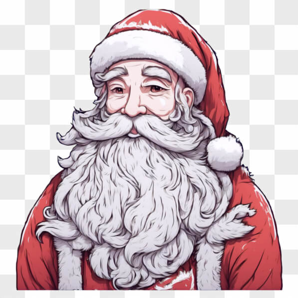 Download Classic Santa Claus Portrait Cartoons Online - Creative Fabrica