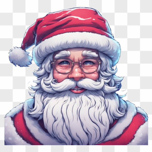 Download Cheerful Santa Claus Illustration Cartoons Online - Creative ...