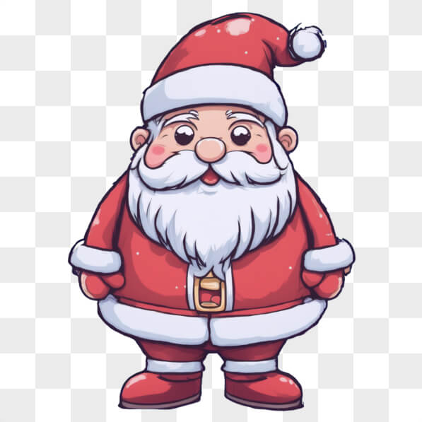 Download Cheerful Cartoon Santa Claus Cartoons Online - Creative Fabrica